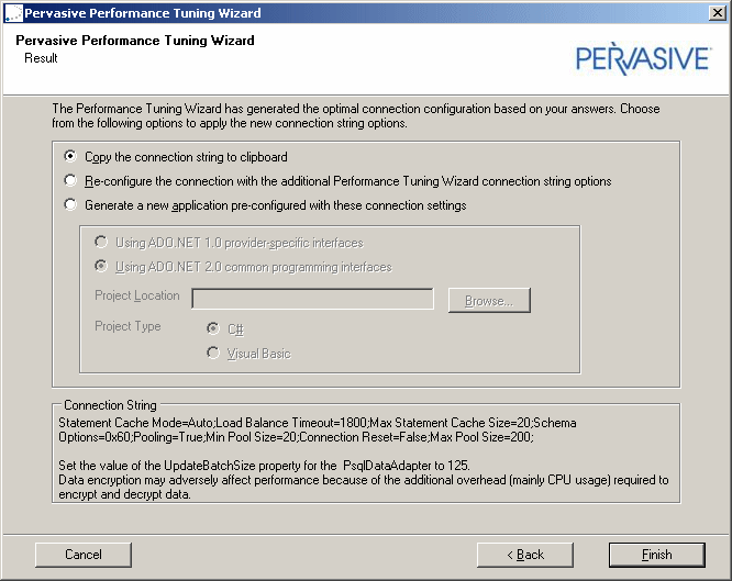 Visual Studio でのデータ プロバイダーの使用